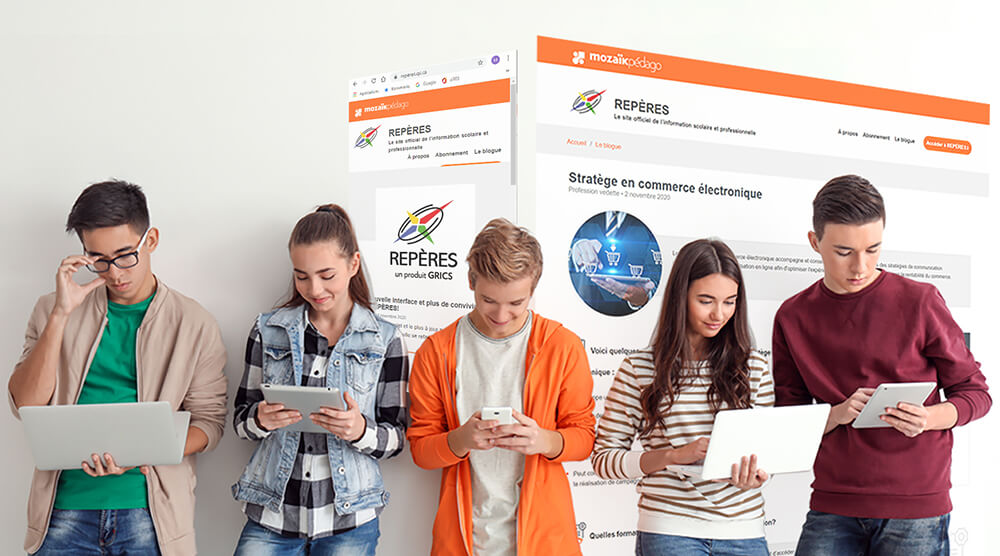 Une nouvelle interface pour Repères - GRICS